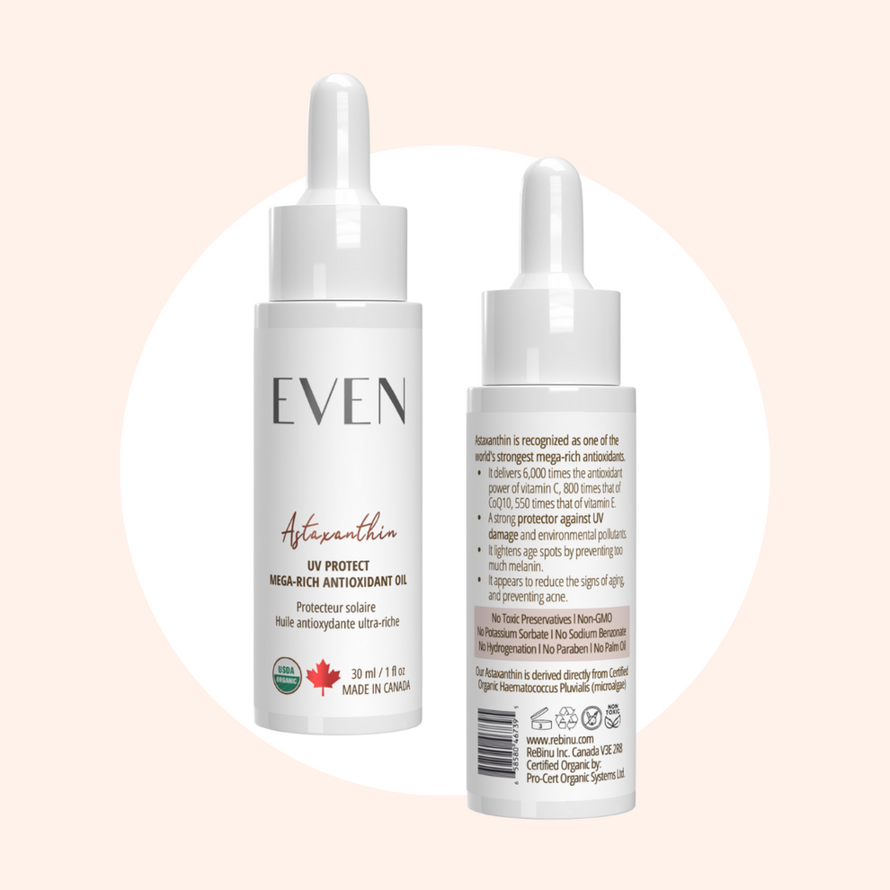 UV Protect Astaxanthin Mega Rich Antioxidant Oil – ReBinu Organics Canada